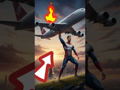 Ronaldo Georgina'nın Uçağını Kurtardı 🤯