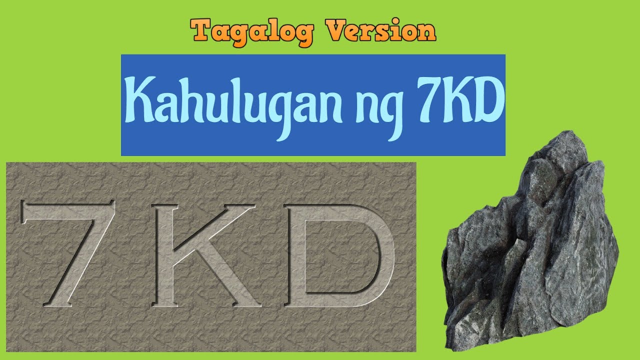 Kahulugan ng 7KD Sign Bilang Yamashita Treasure ng Marka - YouTube