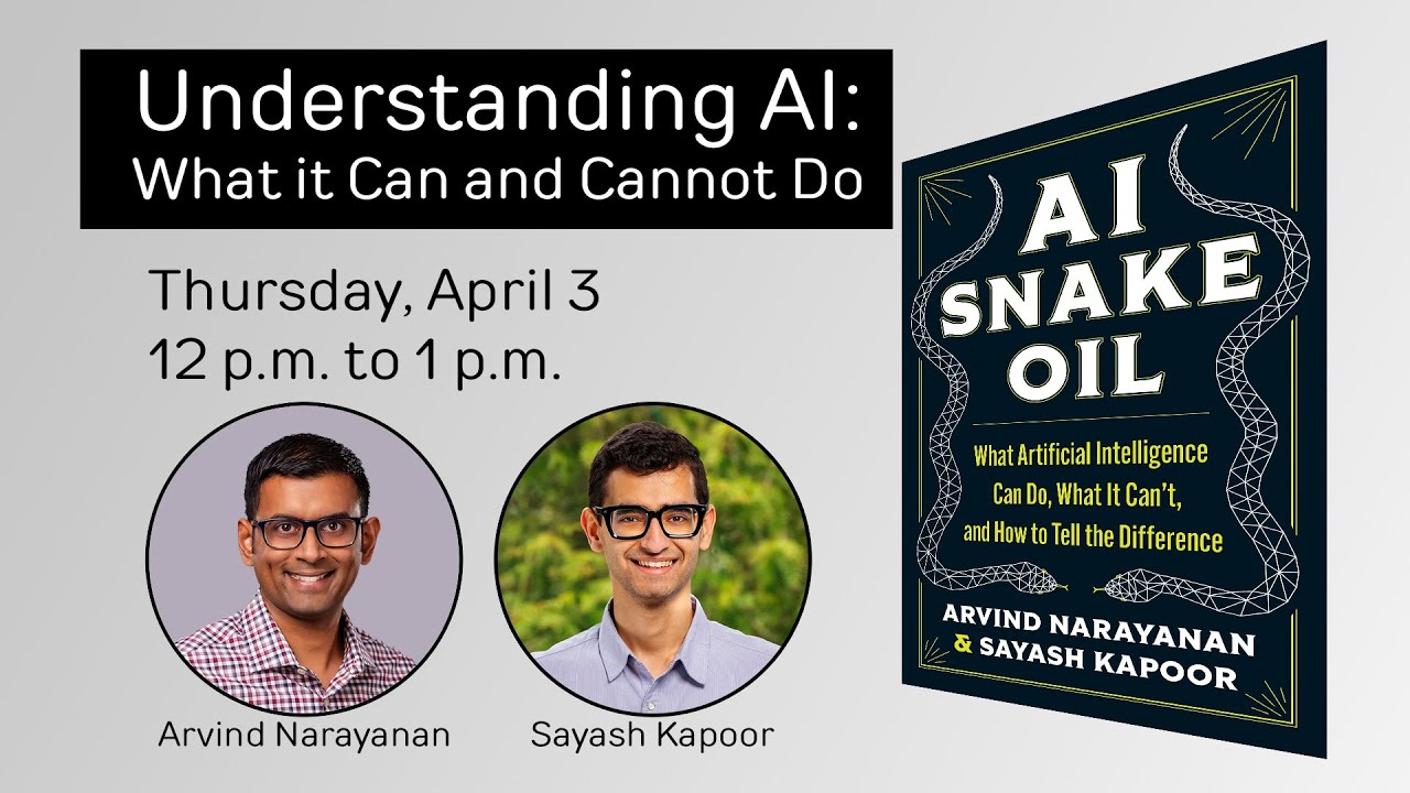Understanding AI: What it Can and Cannot Do - YouTube