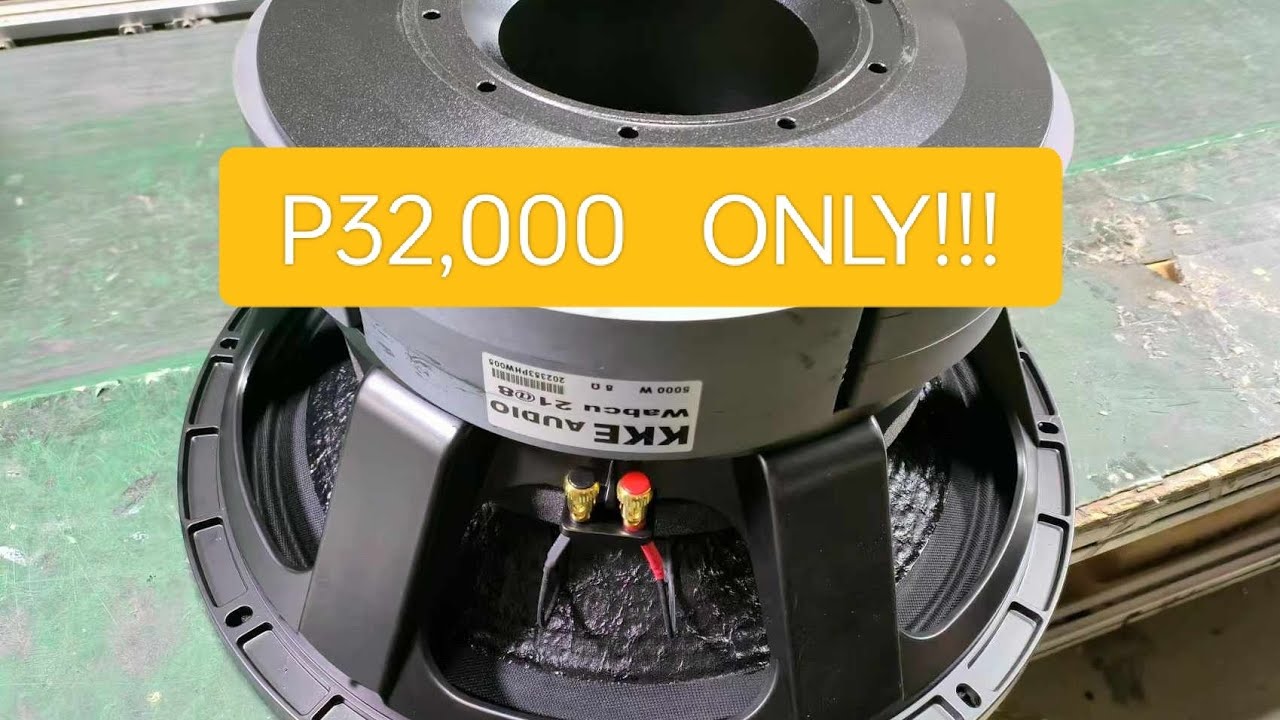 NEW KKE BATTLE D21 8VC SPEAKER!!! 5000WATTS!!! TRUE RATED CONTINUES ...