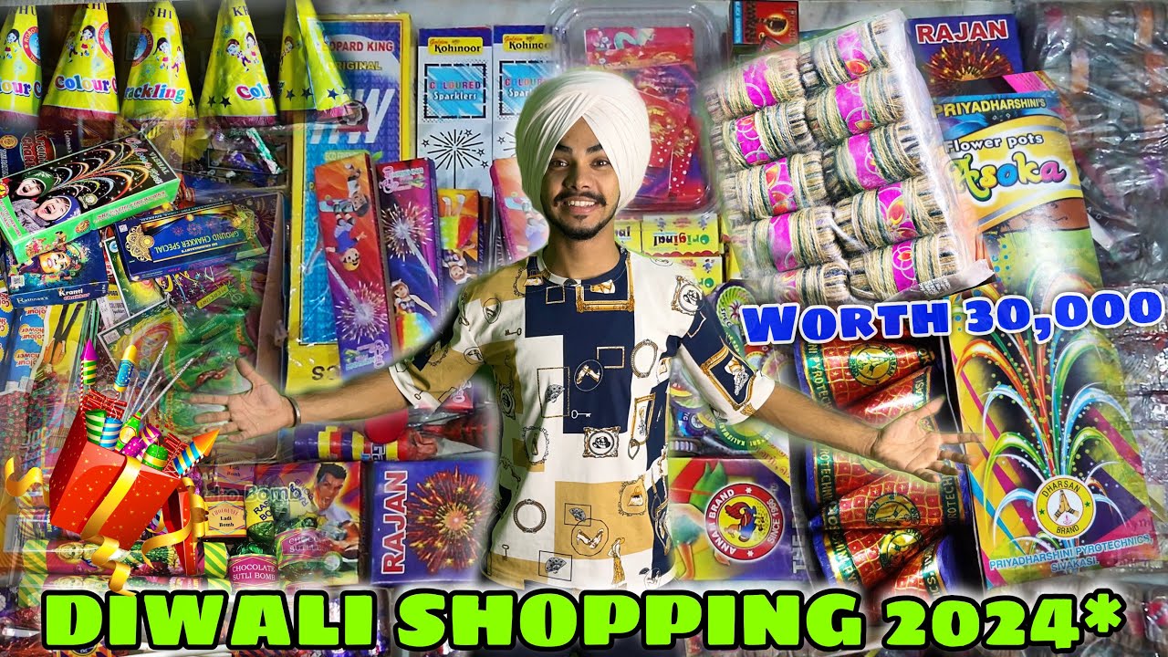 BIGGEST DIWALI STASH 2024*😱UNIQUE DIWALI STOCK,ROCKET ,SHOTS,ANAR ...