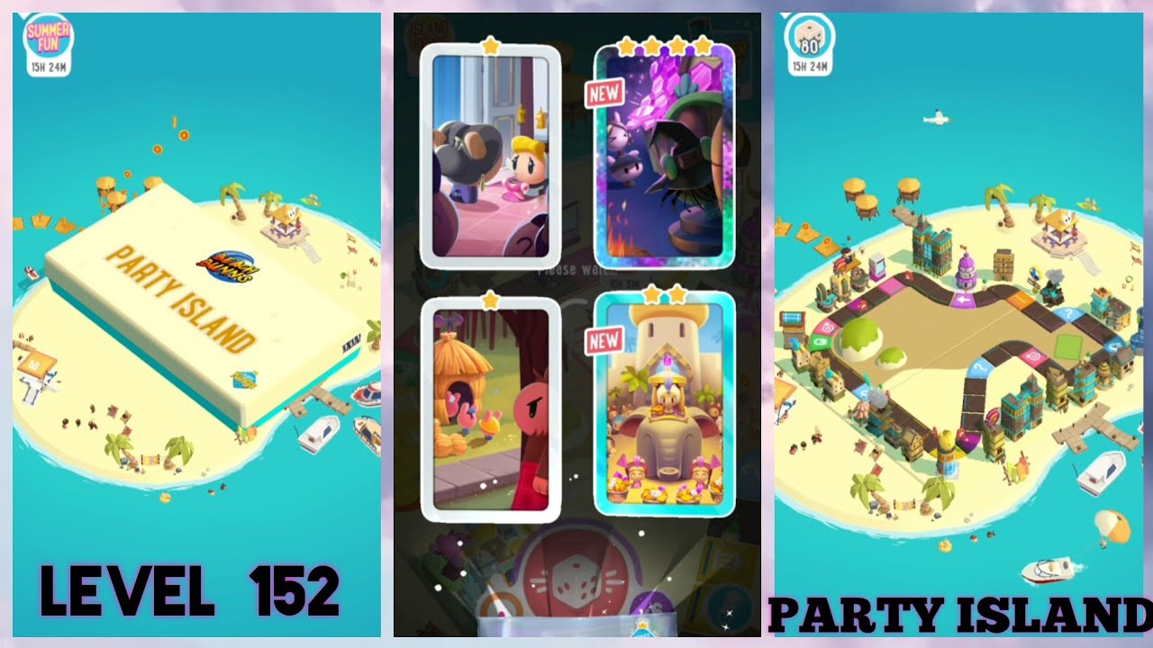 BOARD KINGS LEVEL UP!(152) NEW BOARD (PARTY ISLAND) - YouTube