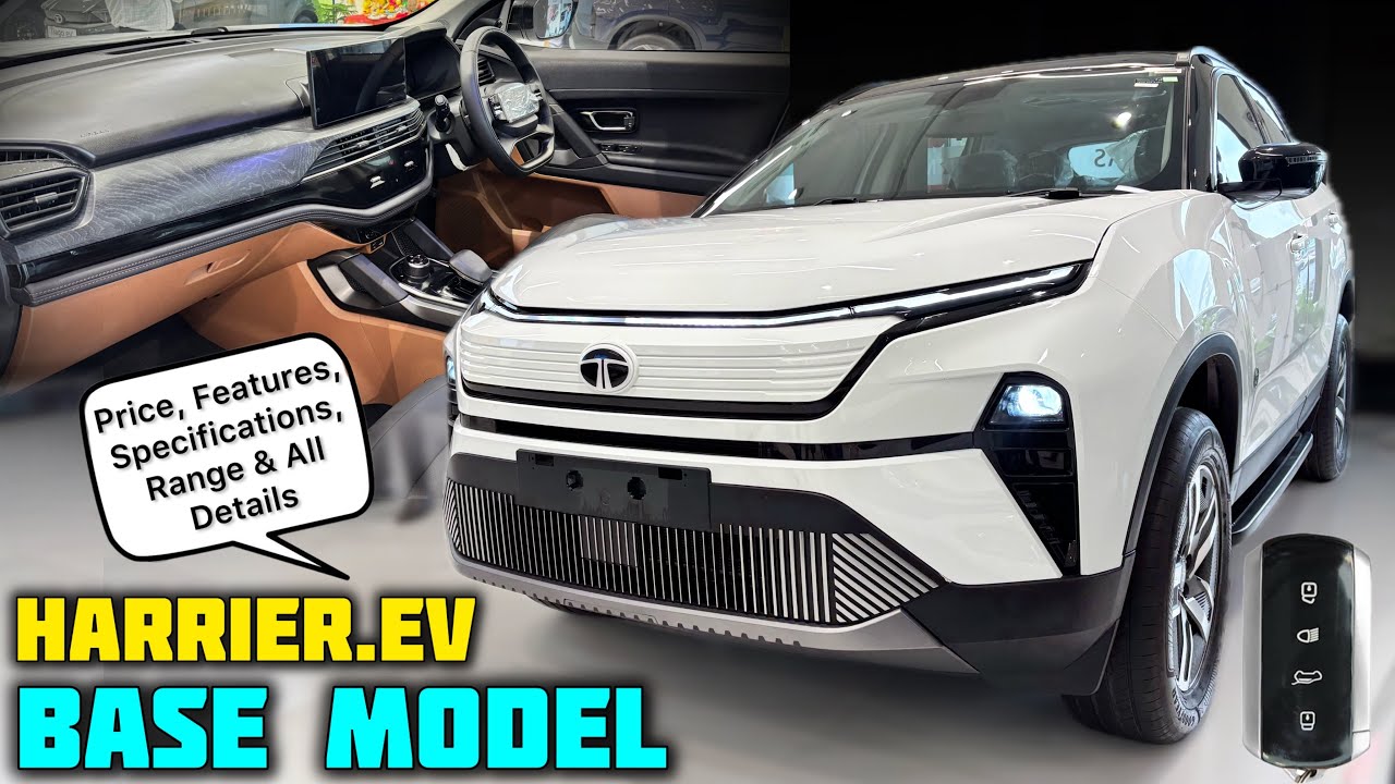 Tata Harrier EV Adventure S 65 Review Tata Harrier EV Base Model ...