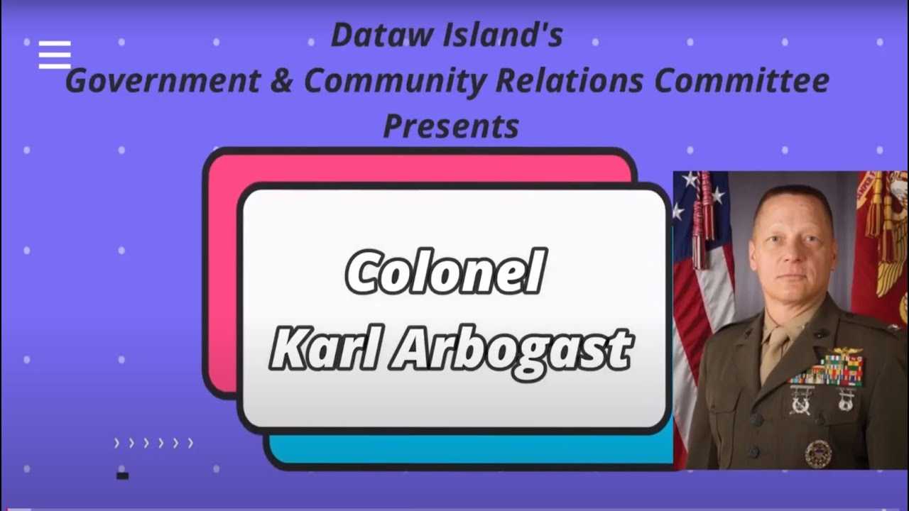 The Government & Community Relations Committee Presents: Karl Arbogast ...