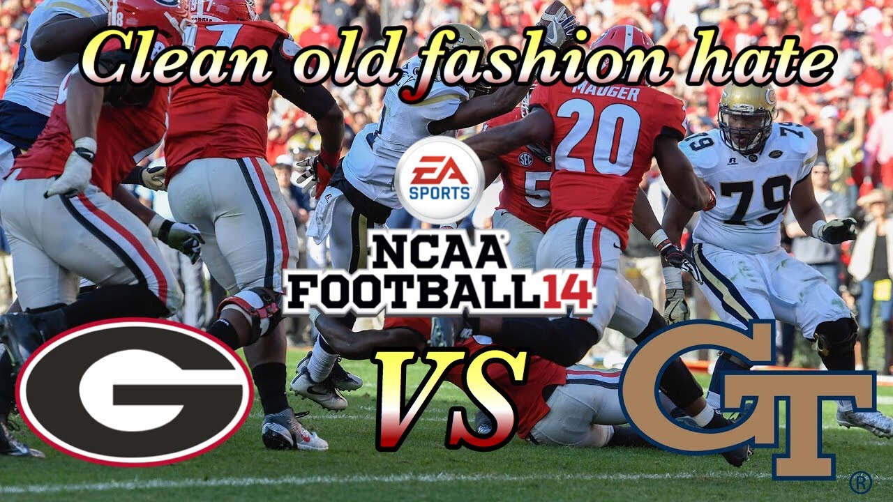 NCAA 14 GA TECH at Georgia stream | WITH 2019 rosters and GA TECH’s new ...