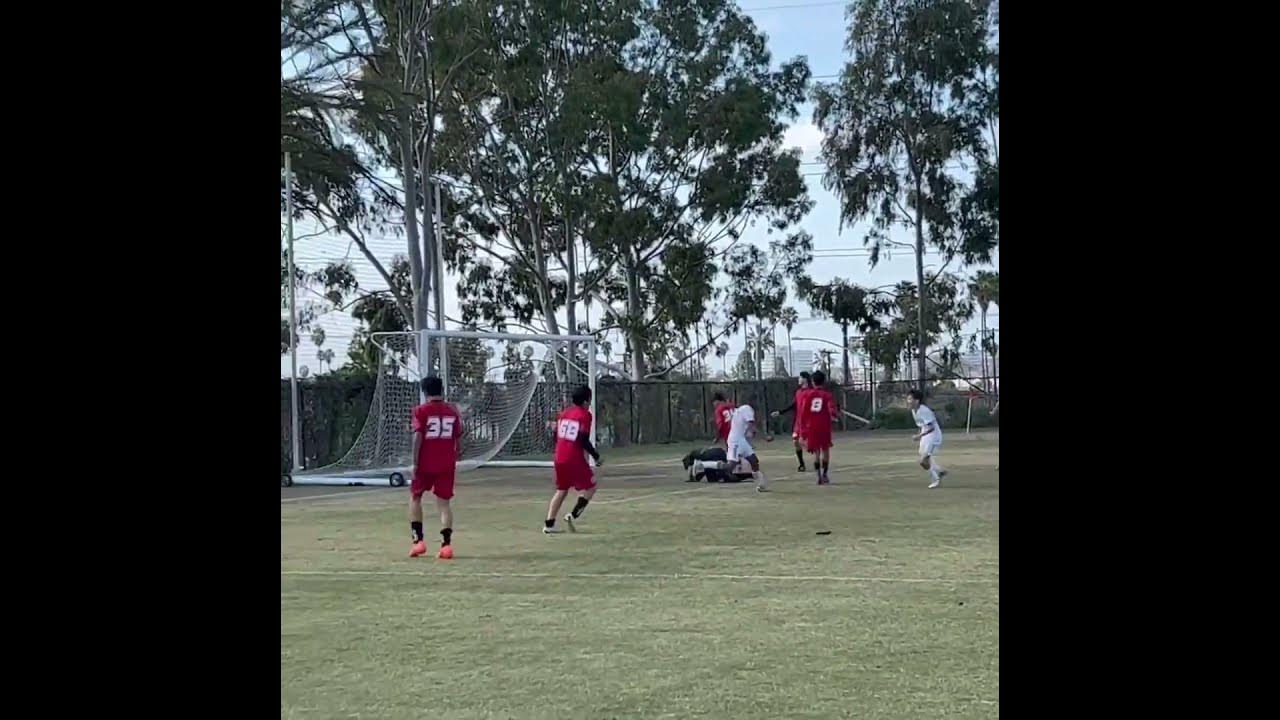 LA Galaxy Academy vs Xolos (U14) - Roman Holliday Assist to Aaron Medina - YouTube