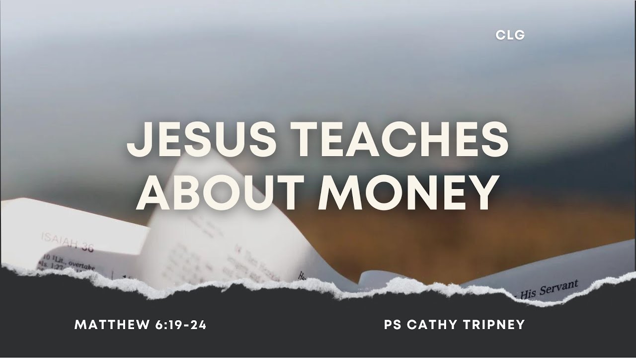 Jesus Teaches About Money - YouTube