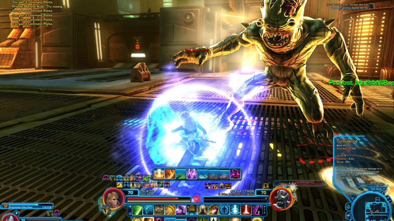 Swtor - Jedi Consular - Defeat the Cthons - The Works - YouTube