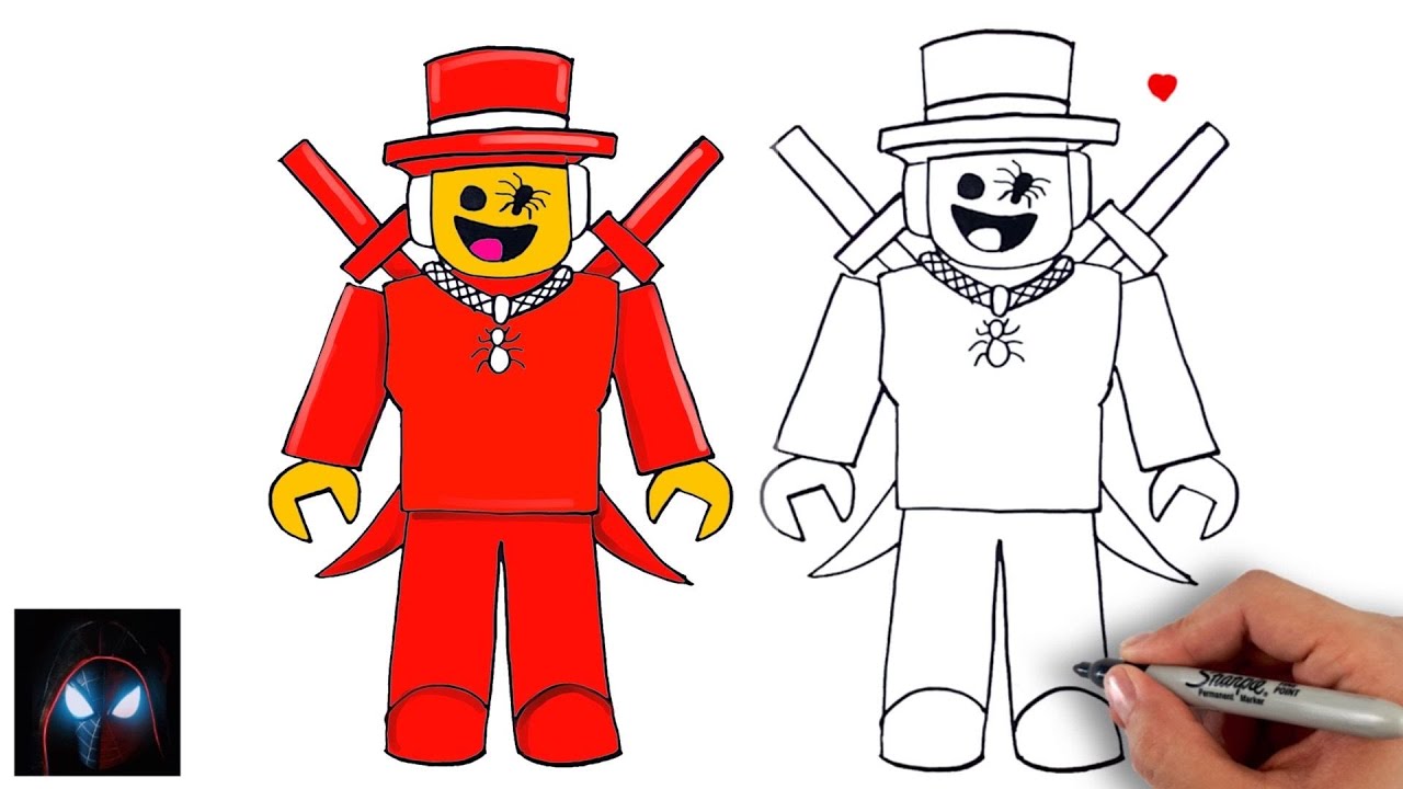 How to Draw SAMMY Steal a Brainrot | Roblox Brainrot Drawing Tutorial ...