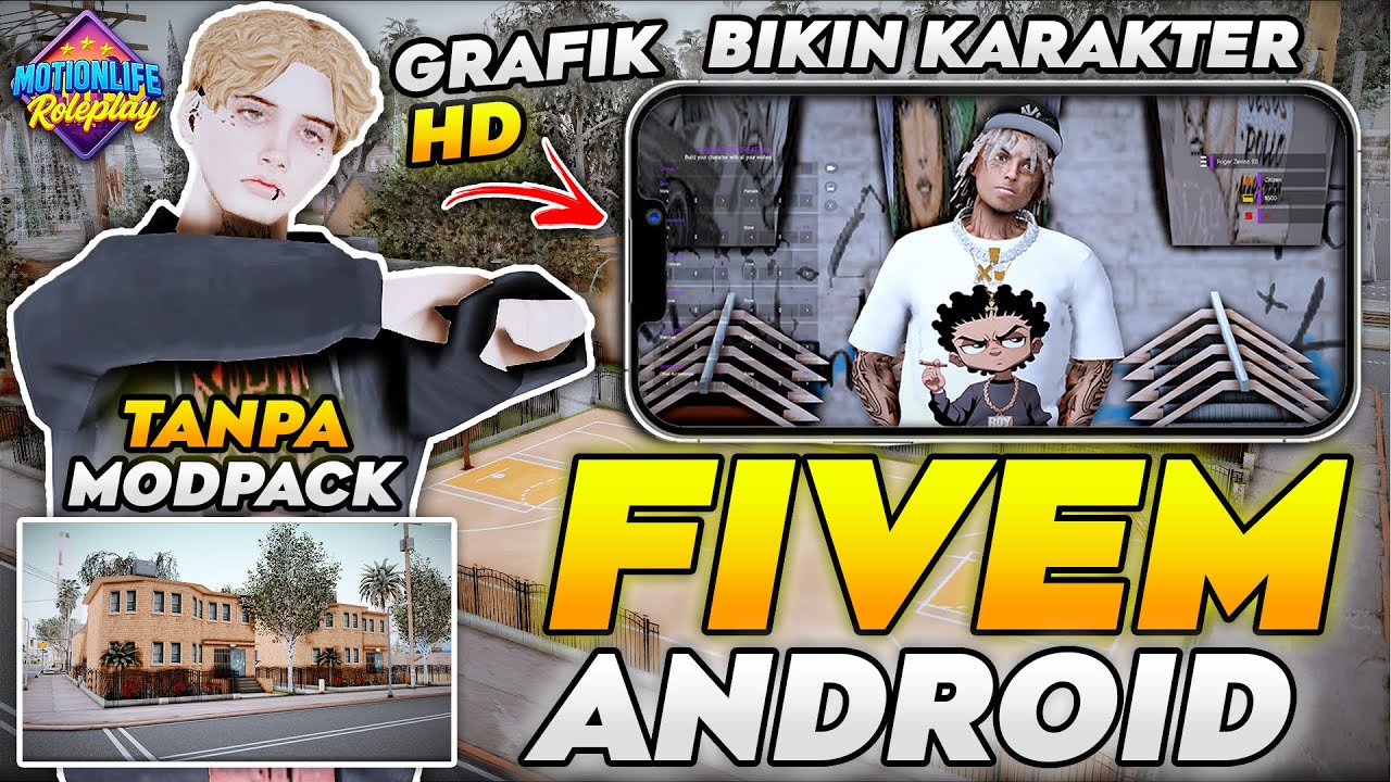 SERVER ROLEPLAY ANDROID GANGSTER FITUR FIVEM TERBARU ANTI PASARAN 2025 ...