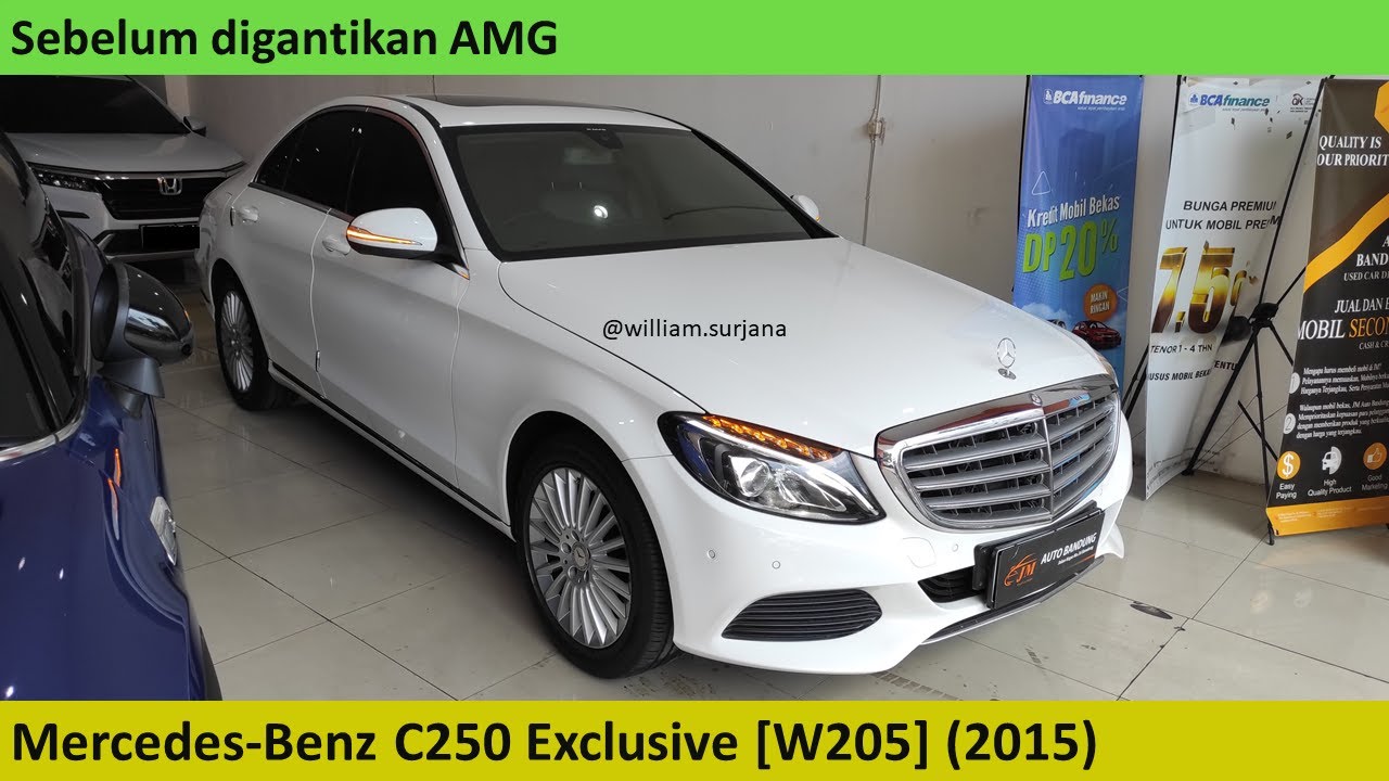 Mercedes-Benz C250 Exclusive [W205] (2015) review - Indonesia - YouTube