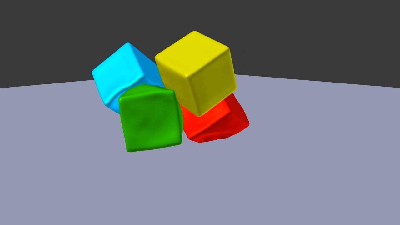 Jelly simulation 2 - YouTube