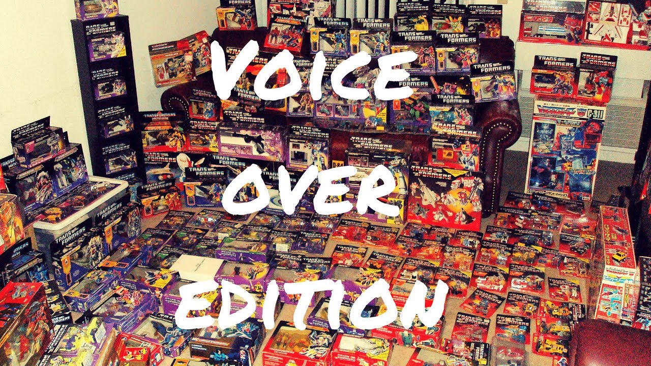 Voice over Transformers Generation One collection video 1984-1990 misb ...