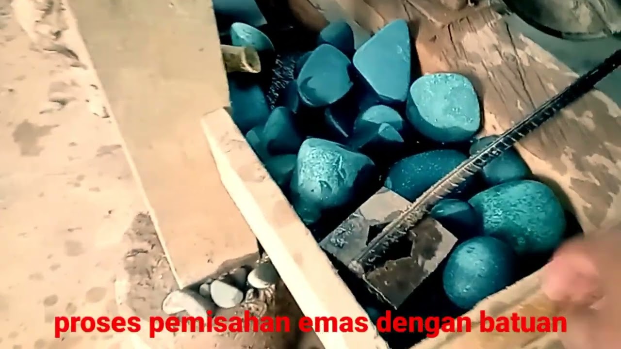 [PROSES PENGOLAHAN] || PEMISAHAN -EMAS-‼️ DENGAN BATUAN - YouTube