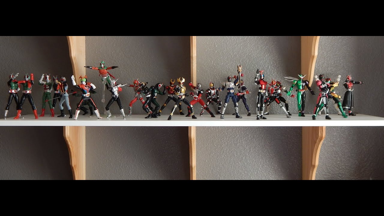 My S.H.Figuarts Kamen Rider Collection, May 2014, Main Riders - YouTube