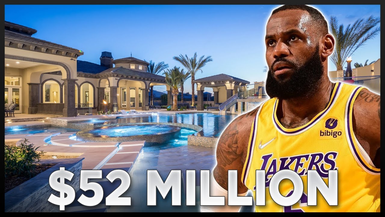 Lebron James Drops $52M Dollars On This Astonishing New LA Mansion ...