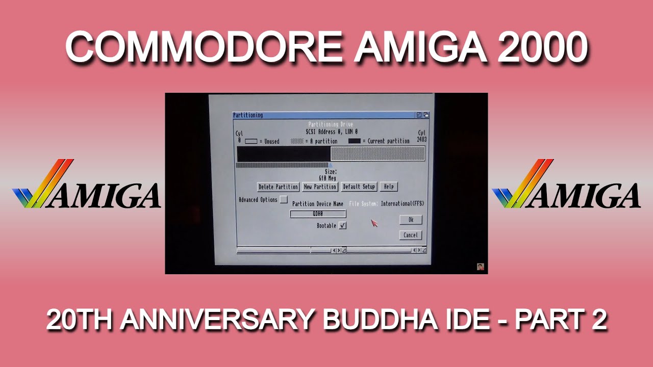 20th Anniversary Buddha IDE for Commodore Amiga - Part 2 - YouTube