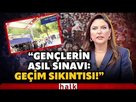 Üniversite'yi kazanması dert okuması ayrı dert! Ece Üner'den çarpıcı yorum: Gençler yemek kuyruğunda