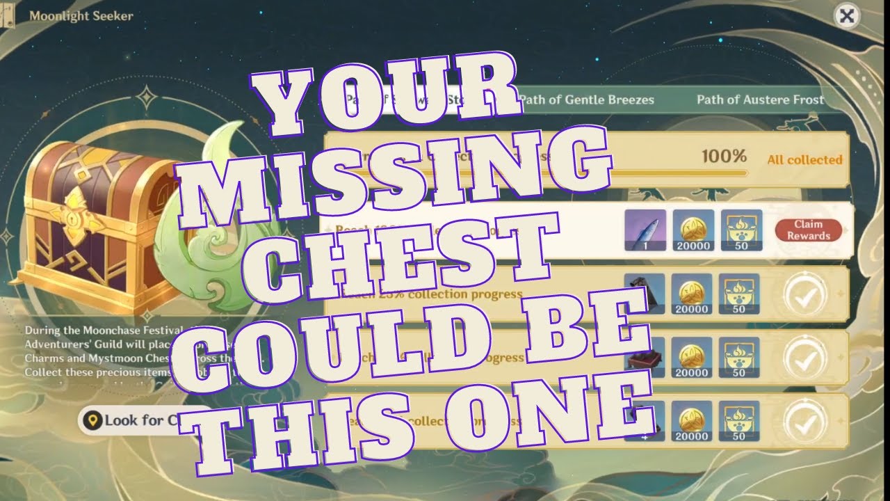 Your Missing Chest Could be Here. - YouTube