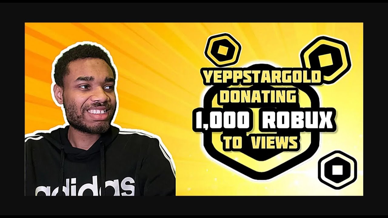 🔴 REACHING 600K RAISED// DONATING 1,000 ROBUX in Pls Donate 🔴 - YouTube