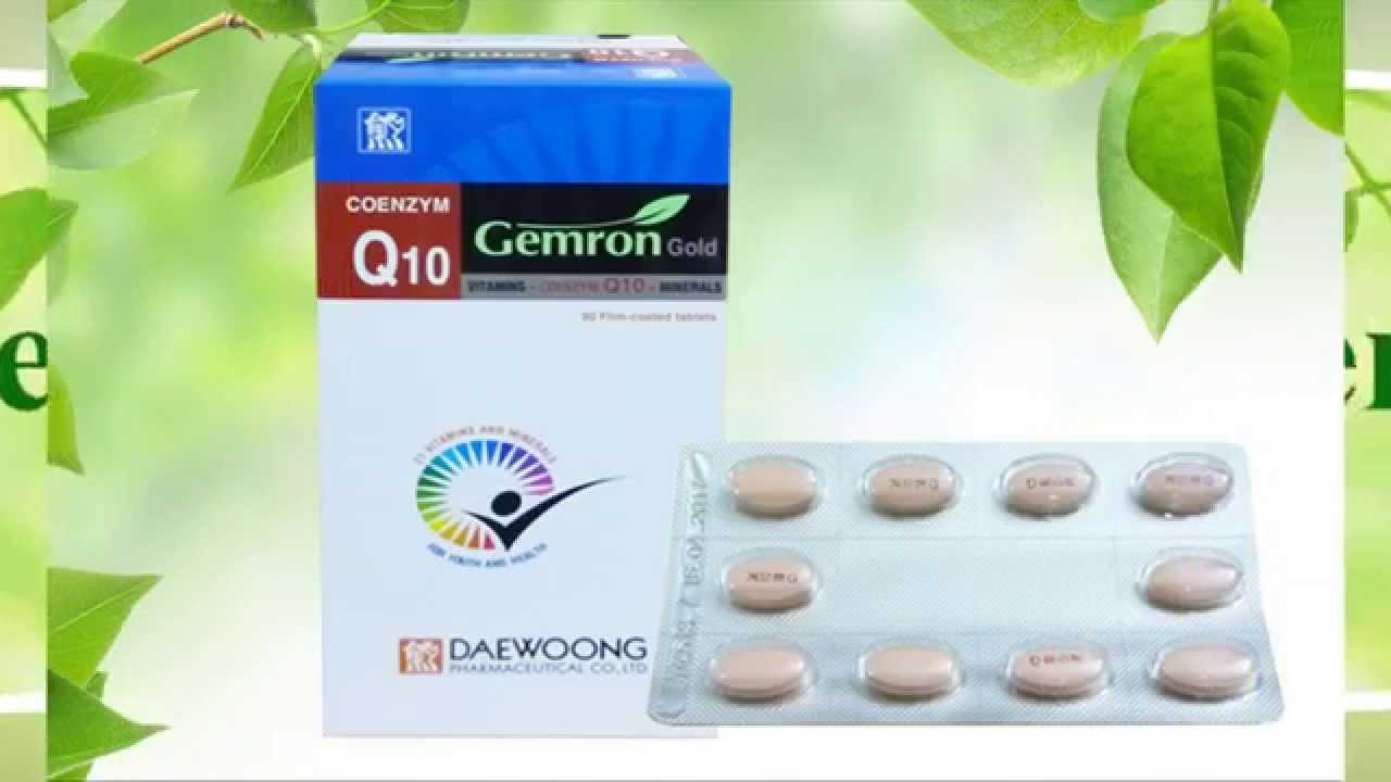 Thuốc bổ tổng hợp Gemron Gold - YouTube