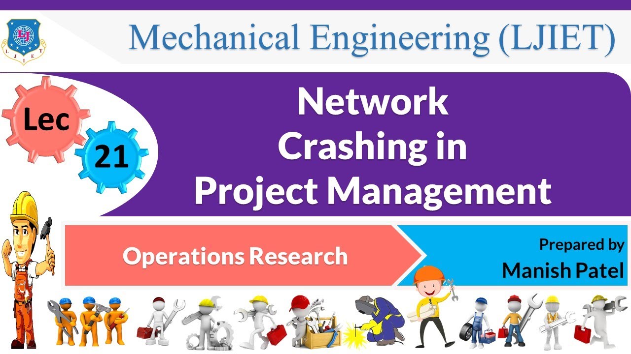 L 21 Network Crashing in Project Management | Project Management ...