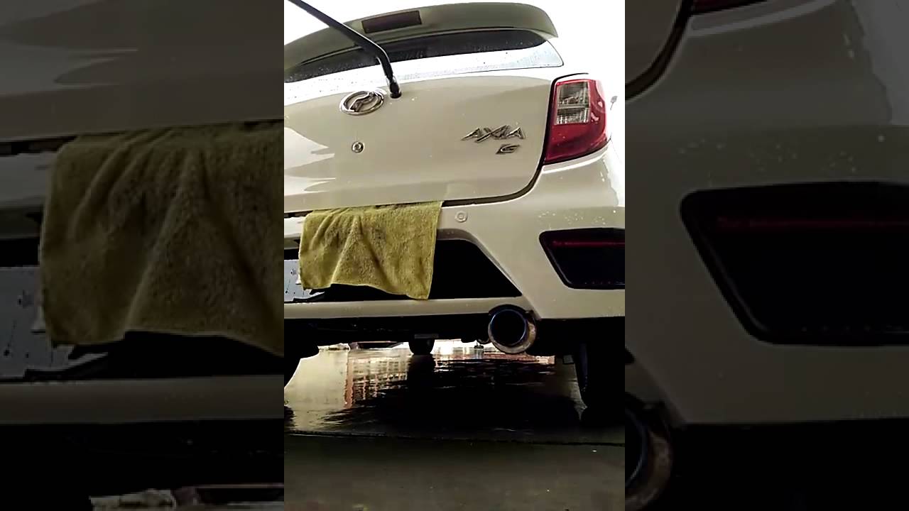 AXIA change exhaust - YouTube