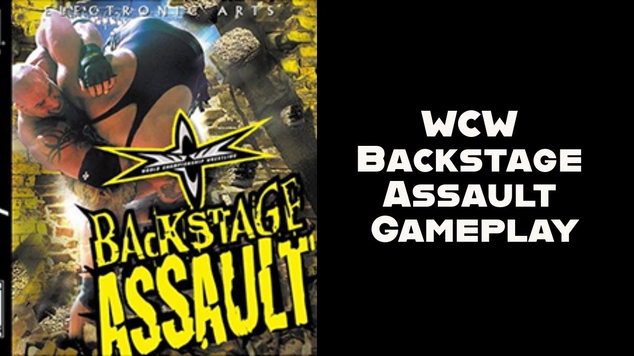 WCW Backstage Assault Gameplay For PS1 (Awful Idea, Awful Game) - YouTube