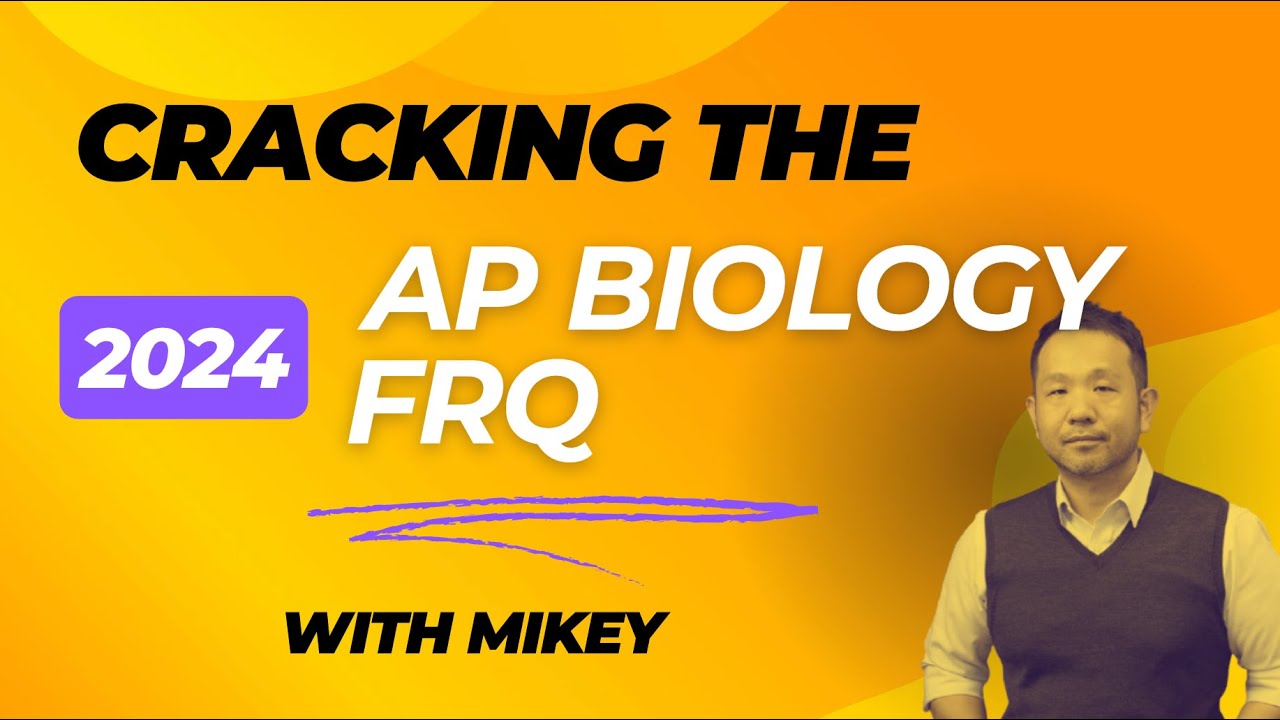 How to Solve the 2024 AP BIOLOGY FRQ (ALL Questions!) - YouTube