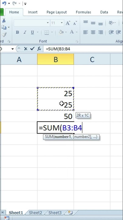 How to Sum a Column or Row in Excel | Easy Guide to Using the SUM Formula - YouTube