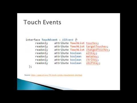 cs420 Supporting Touch lecture 5 week 8 - YouTube