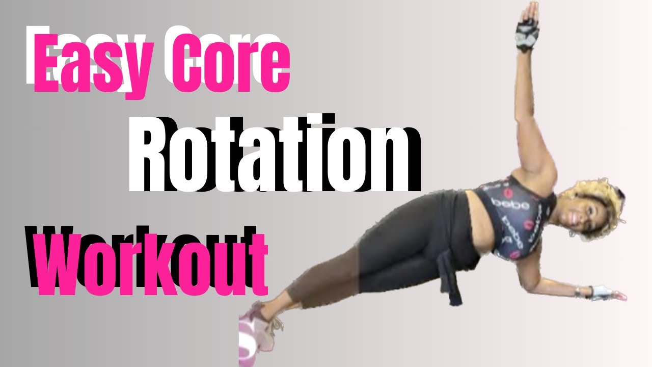 Workout With Core Rotations | Easy & Quick Exercise - YouTube