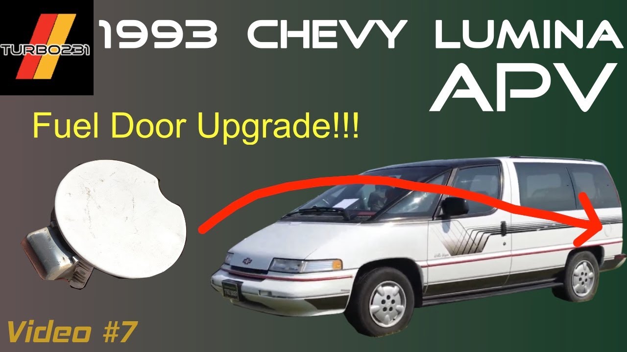 1993 Chevy Lumina APV - Fuel Door Upgrade - Switching to the redesigned ...