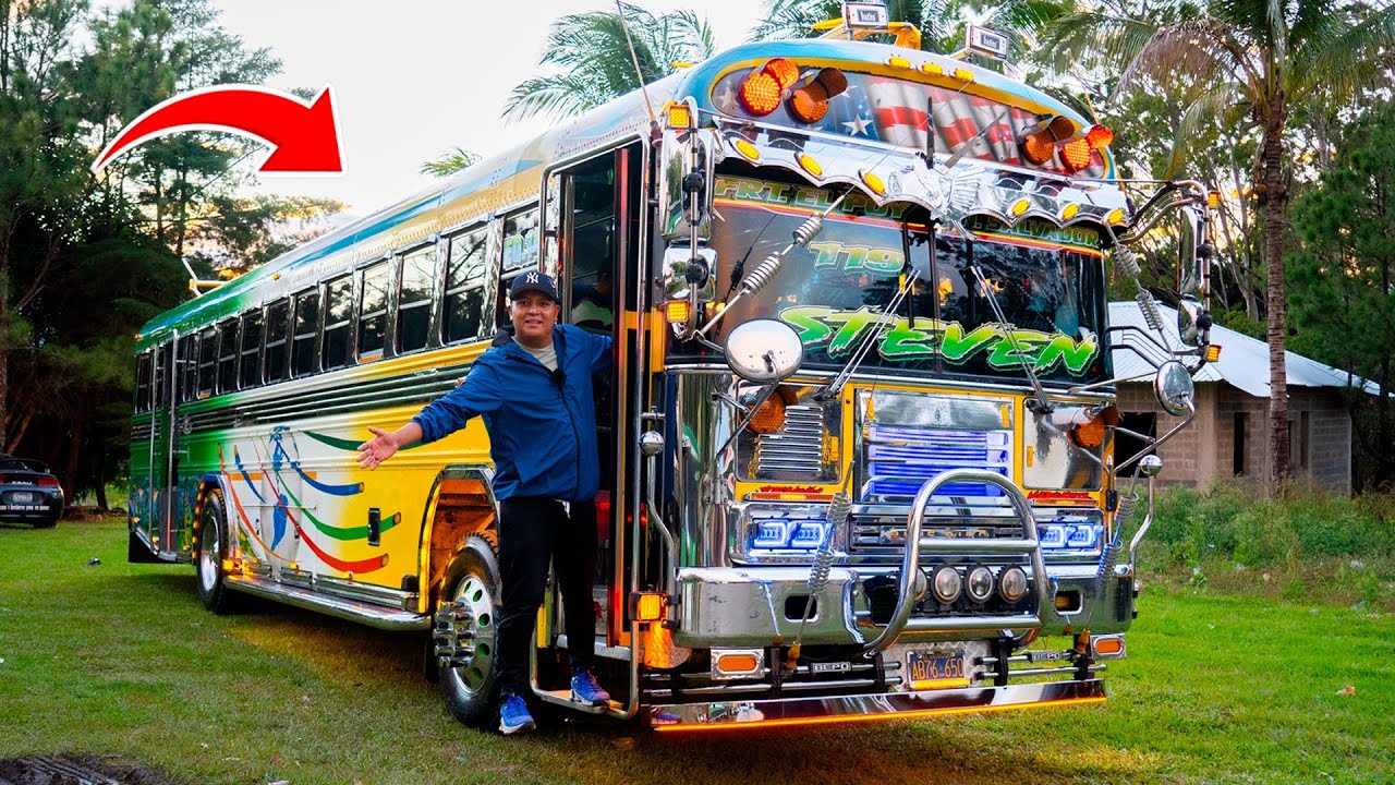 El Salvador tiene El BUS Más CARO de Centro América - YouTube