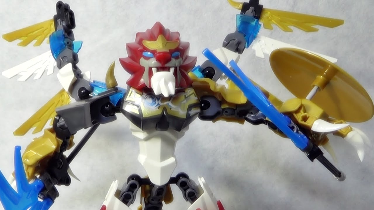 ksz 키마 키 라발 사자부족 액션 피규어 레고 짝퉁 조립 리뷰 Lego knockoff chima 70200 Chi Laval ...