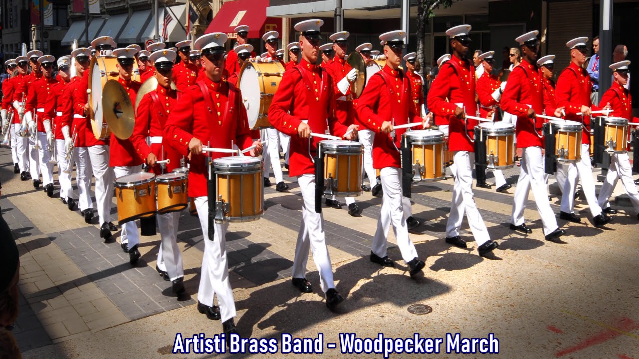 Artisti Brass Band - Woodpecker March (HQ Audio) - YouTube