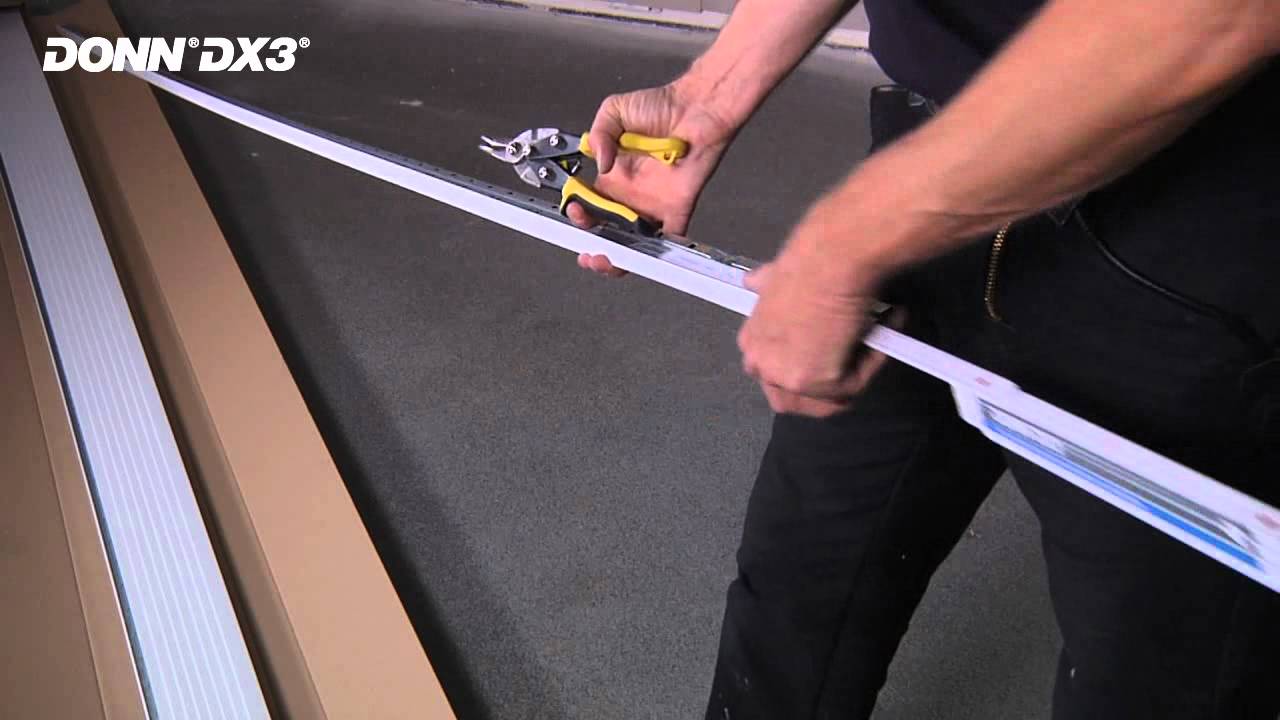 DONN DX - Trim and Installation Main Tee - YouTube