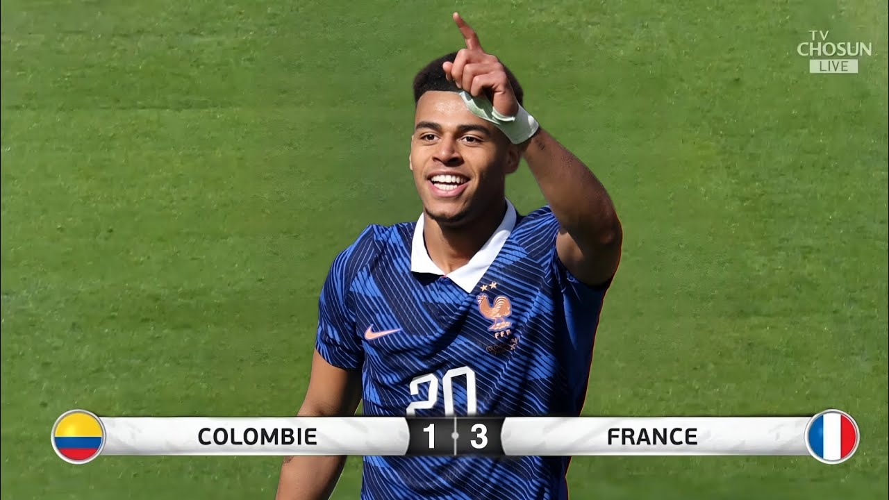 FULL HIGHLIGHT (1-3) COLOMBIA VS FRANCE | FIFA FRIENDLY MATCH 2026 ...