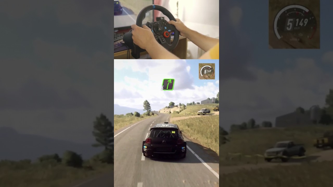 Sunny Spain in Citroen C3 👌🏁☀️ #wrc #gaming #logitech #racing #rally # ...