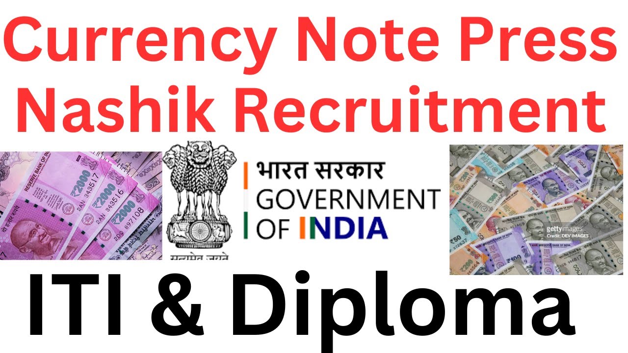 currency note press recruitment 2023 for ITI/Diploma/By-SK Mathur(M ...