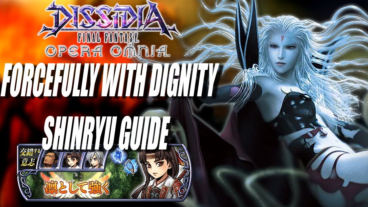 DFFOO - Forcefully With Dignity Shinryu Guide - YouTube