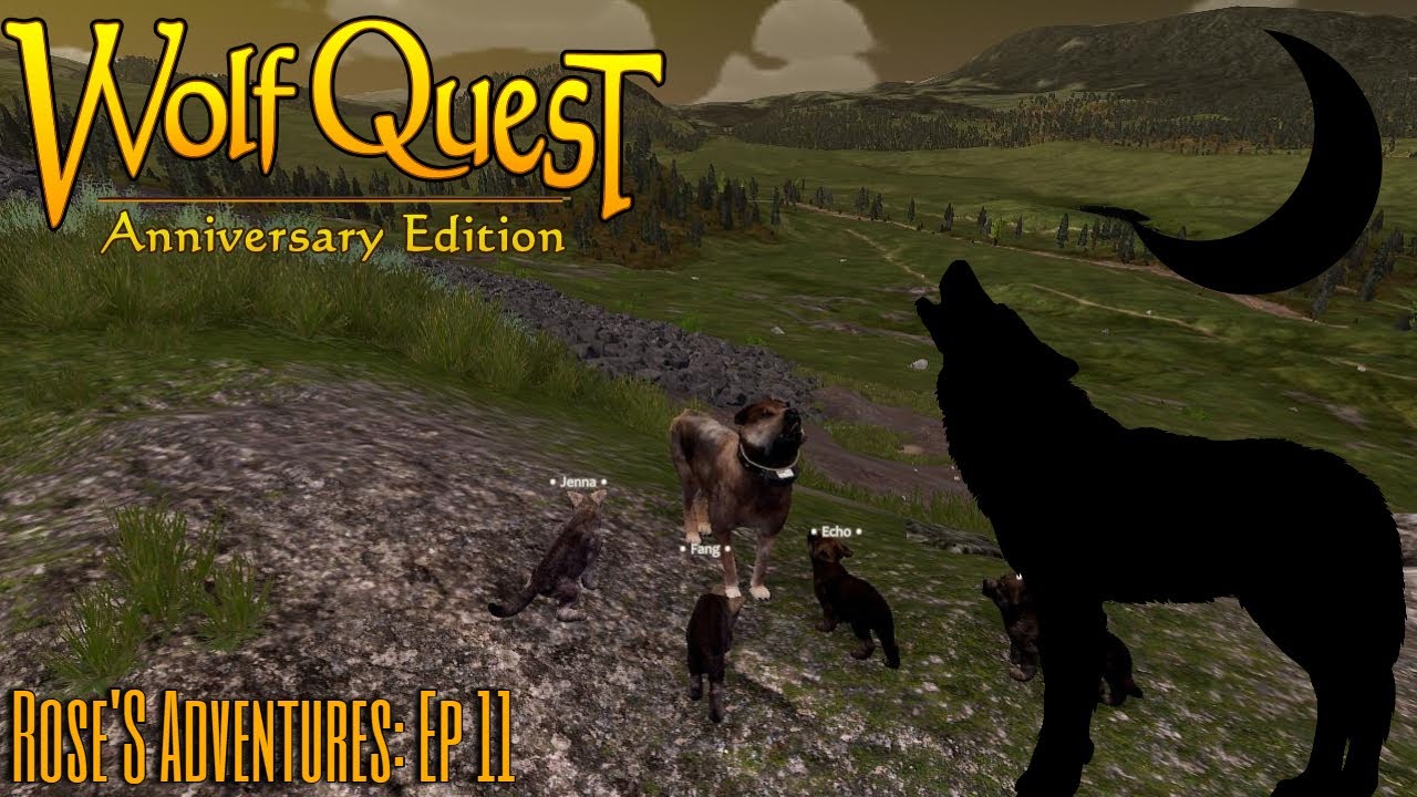 {} Running With Wolves {} WolfQuest Ep 11 - YouTube