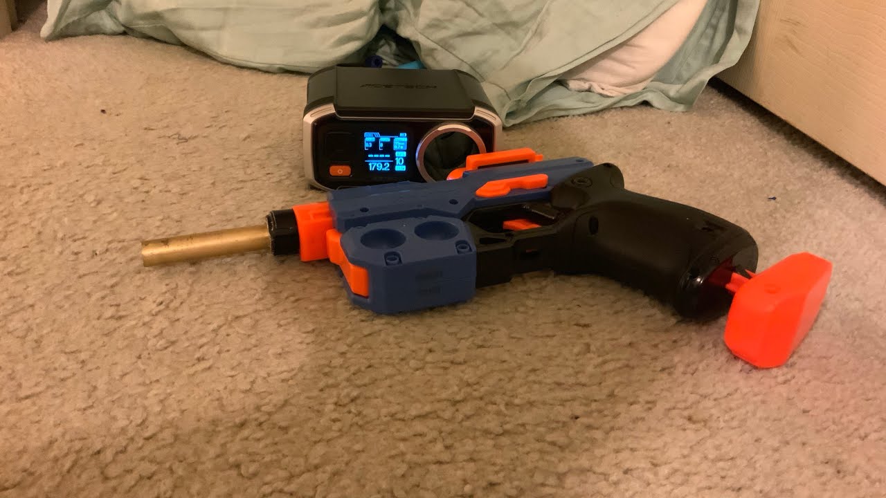 Nerf Knockout Mod Chronograph Test - YouTube