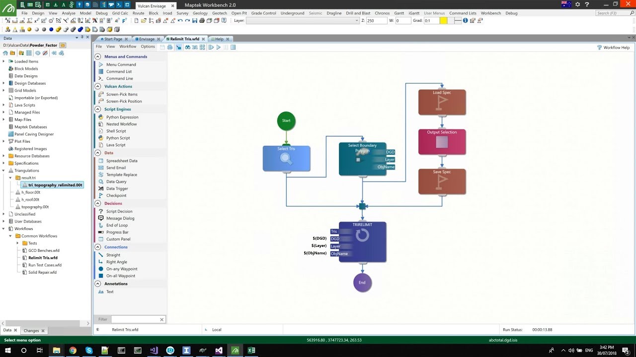 Workflow Editor and Vulcan - YouTube