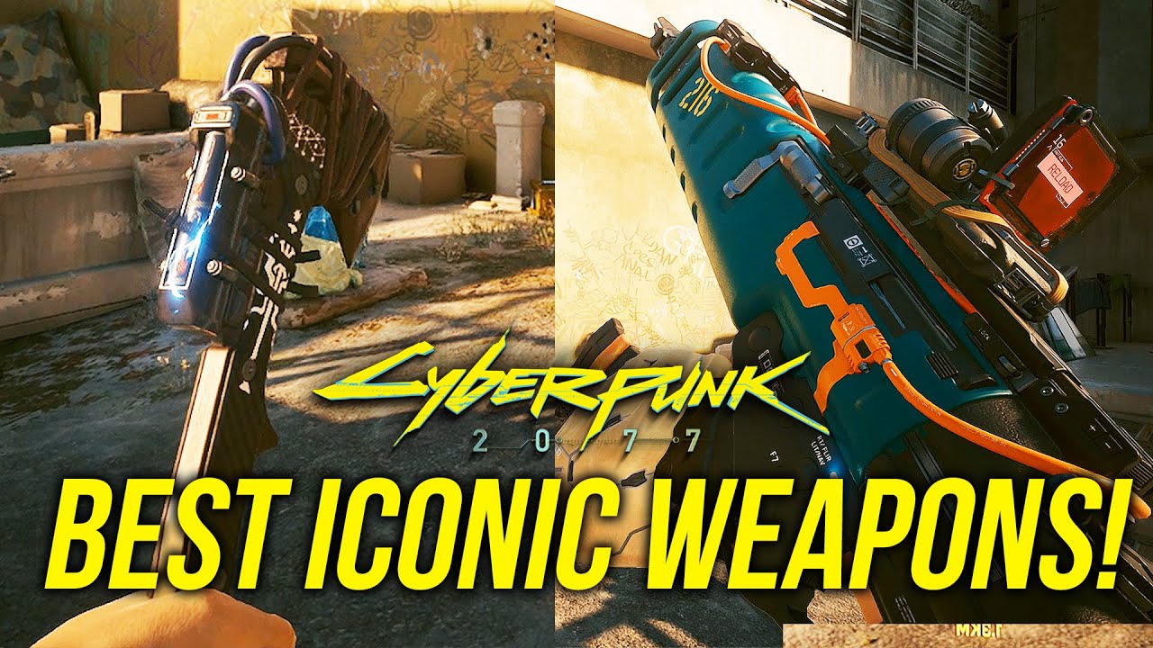 Top 12 Most POWERFUL & Amazing Iconic Weapons in Cyberpunk 2077 Phantom ...