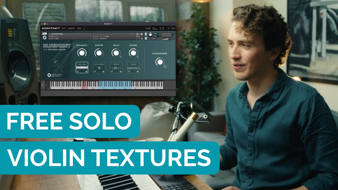 Free Kontakt Library | Blueprint: Textural Violin - YouTube