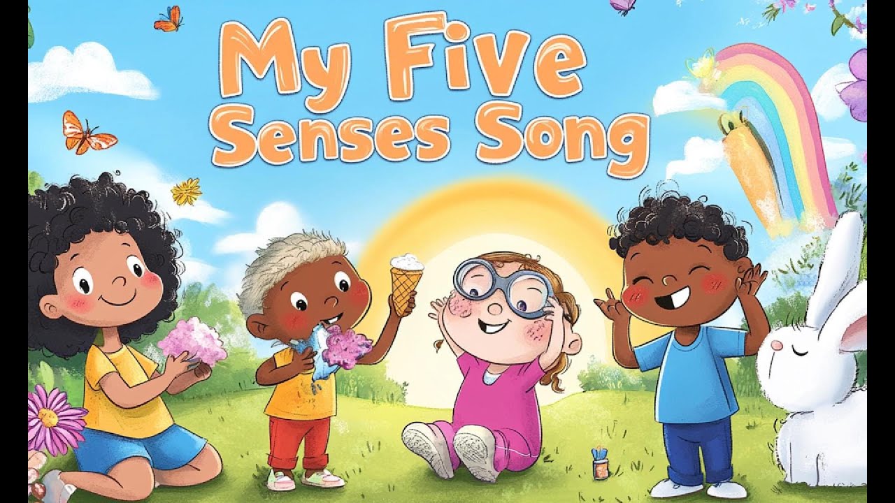 🎉 The 5 Senses Song EVERY Kid Will Love! | Fun Learning Through Music ...
