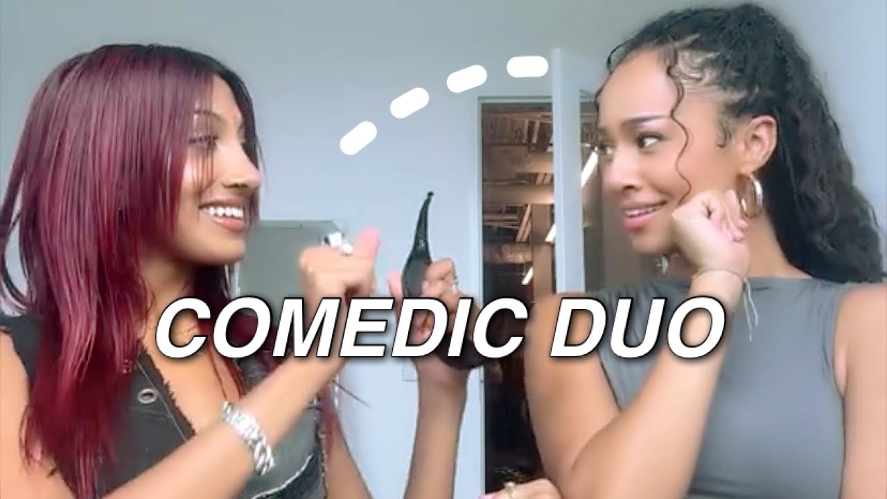 LARA and MANON being a comedic duo for 5 minutes straight - YouTube