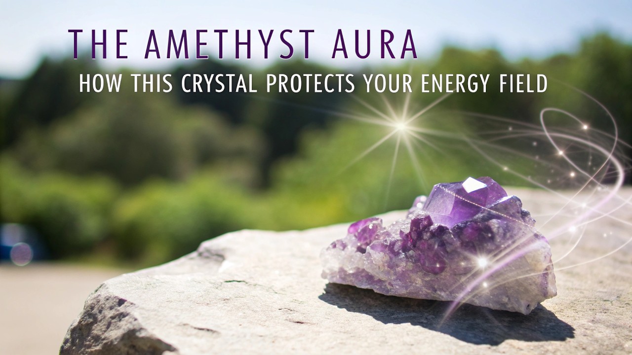 The Amethyst Aura: How This Crystal Protects Your Energy Field - YouTube