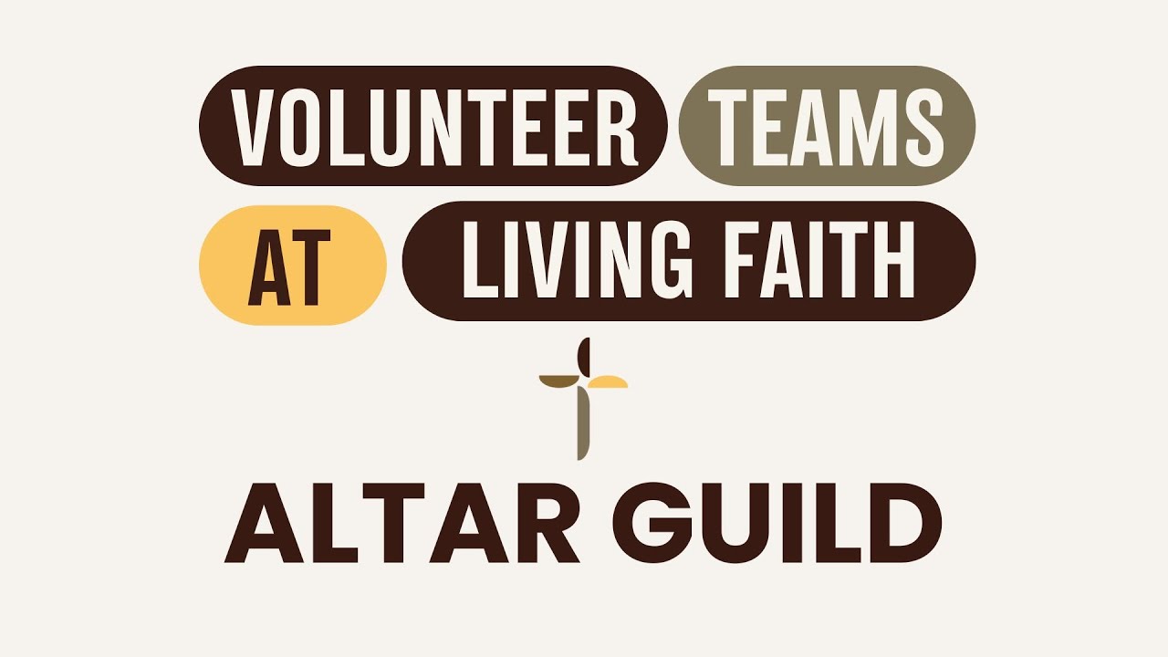 Interview with a Volunteer from the Altar Guild Team - YouTube